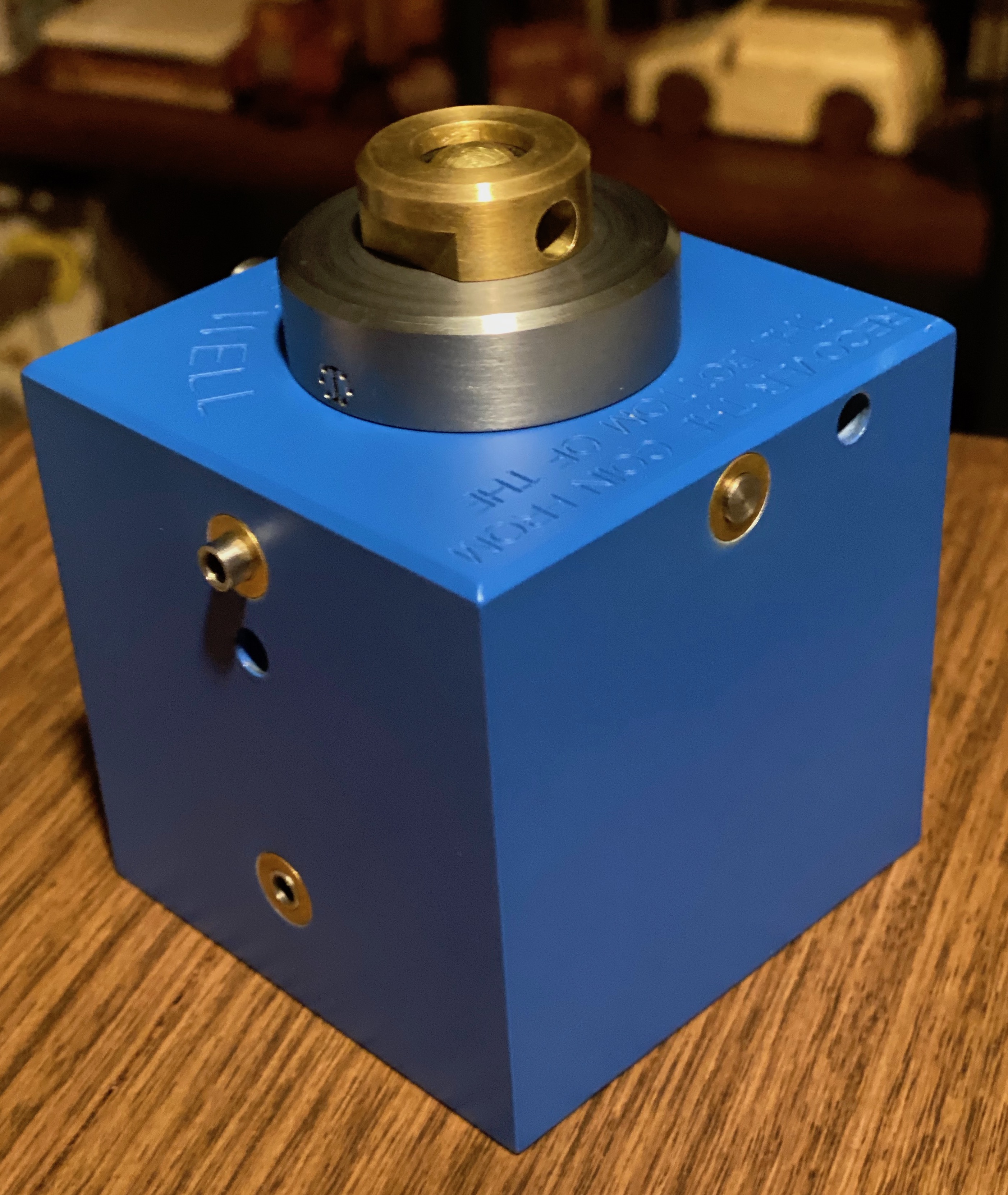 The Other Best Blue Metal SD Puzzle Cube – Puzzle Ramblings