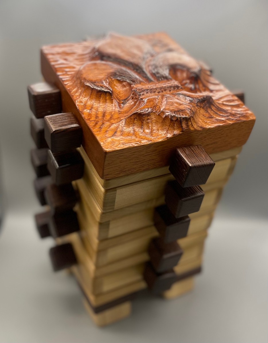 Leaning Tower of Puzzle: Fleur de Lis by Tracy Clemons – Puzzle Ramblings